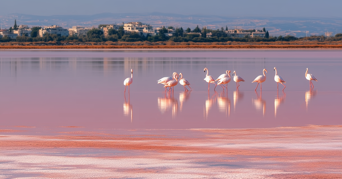 Cyprus’s pink salt lakes: Where nature paints in unexpected colors ...